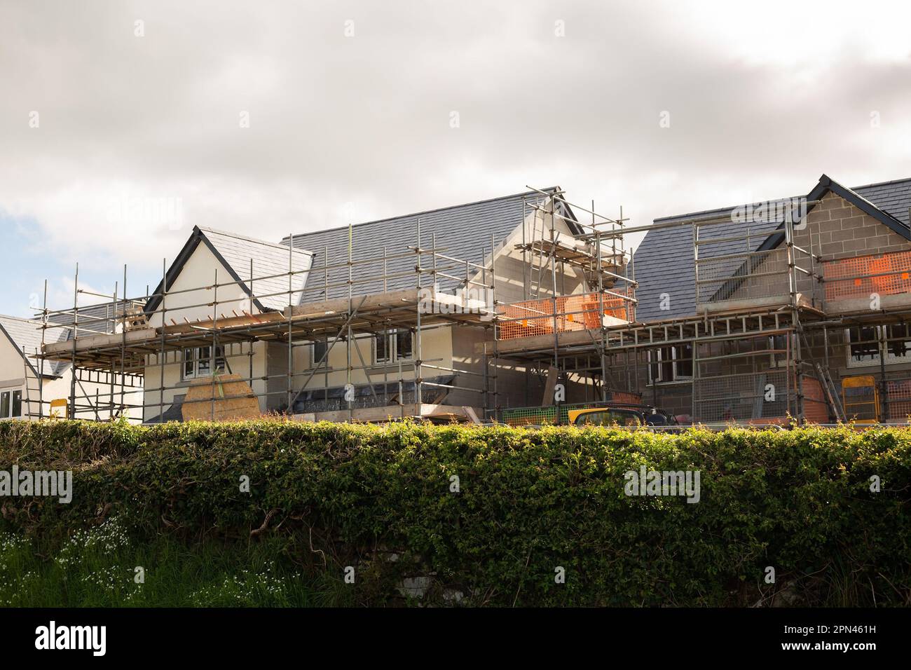 Construction of new residential buildings Stock Photo - Alamy
