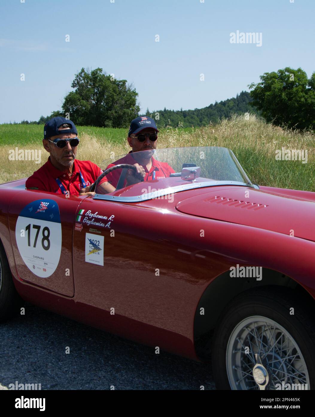 URBINO, ITALY - JUN 16 - 2022 : ERMINI FIATCISITALIA GILCO 1100 SPORT ...