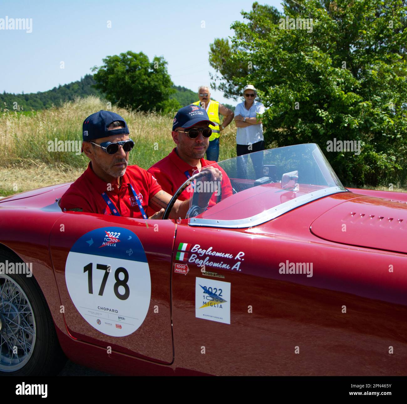 URBINO, ITALY - JUN 16 - 2022 : ERMINI FIATCISITALIA GILCO 1100 SPORT ...