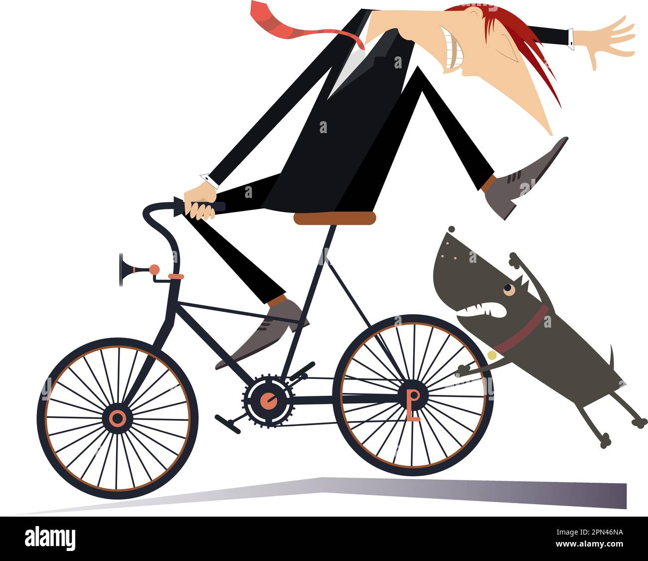Bike bark Stock Vector Images - Alamy