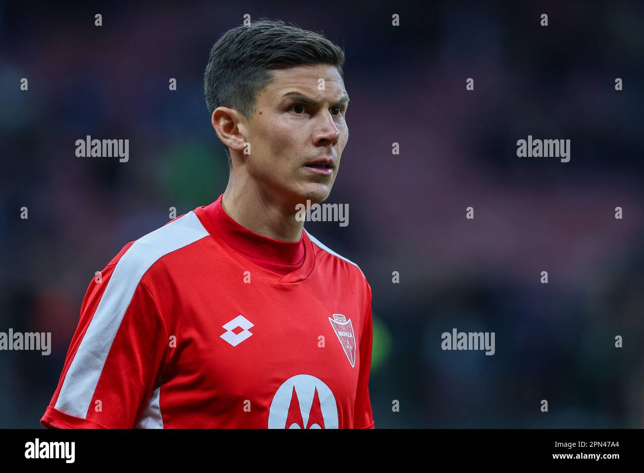 Matteo Pessina of AC Monza looks on during Serie A 2022/23 football ...