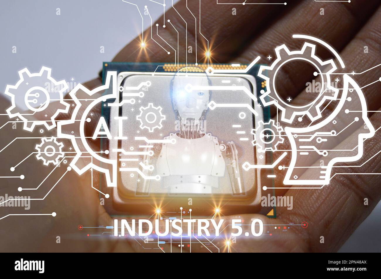 The concept of using artificial intelligence to control the system ...