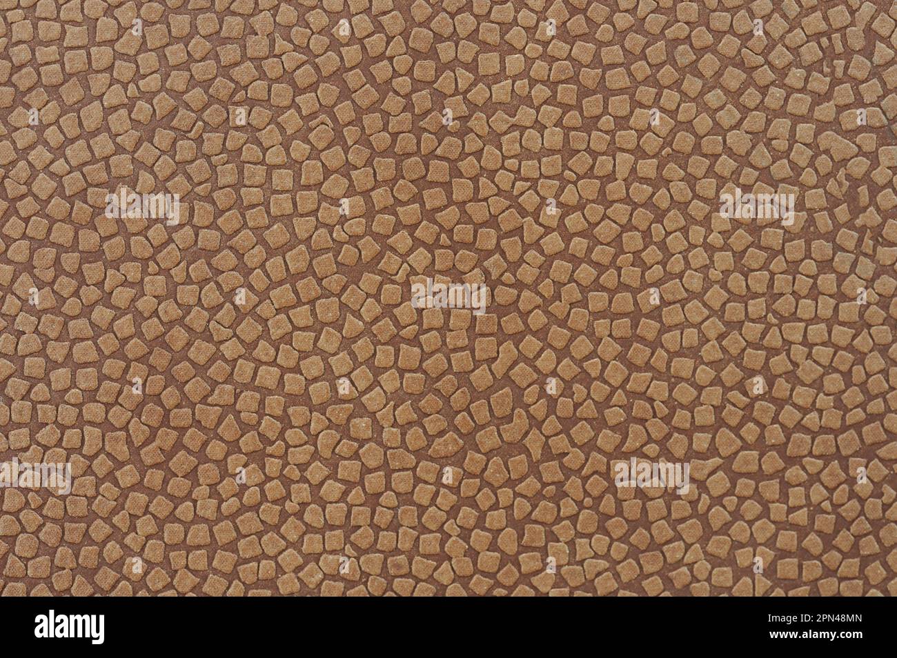 Texture of rough suede background. Pattern of brown leather squares ...