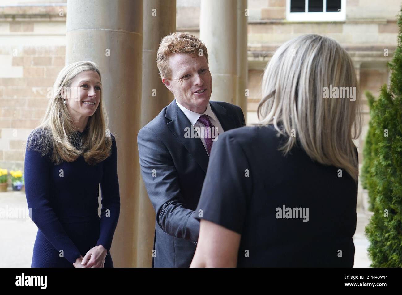 Joe Kennedy III Special Envoy for Northern Ireland and his wife Lauren ...