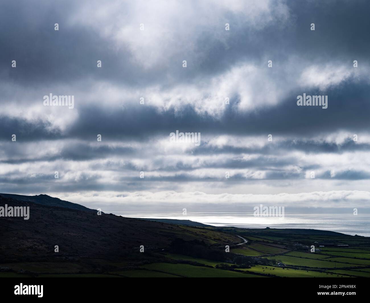 Rosewall hill cornwall hi-res stock photography and images - Alamy