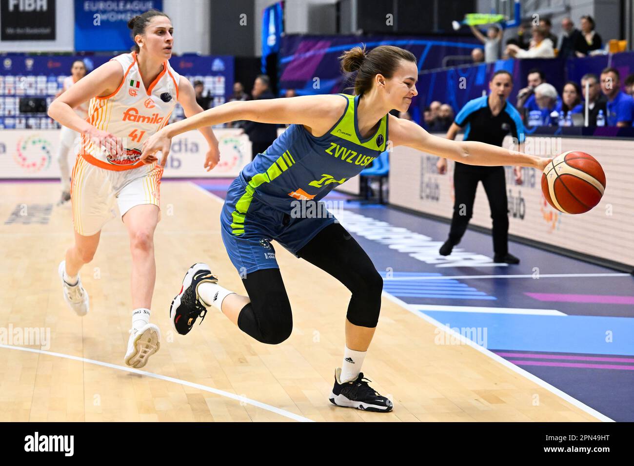 Prague, Czech Republic. 16th Apr, 2023. ***CAPTION CORRECTION*** L-R ...