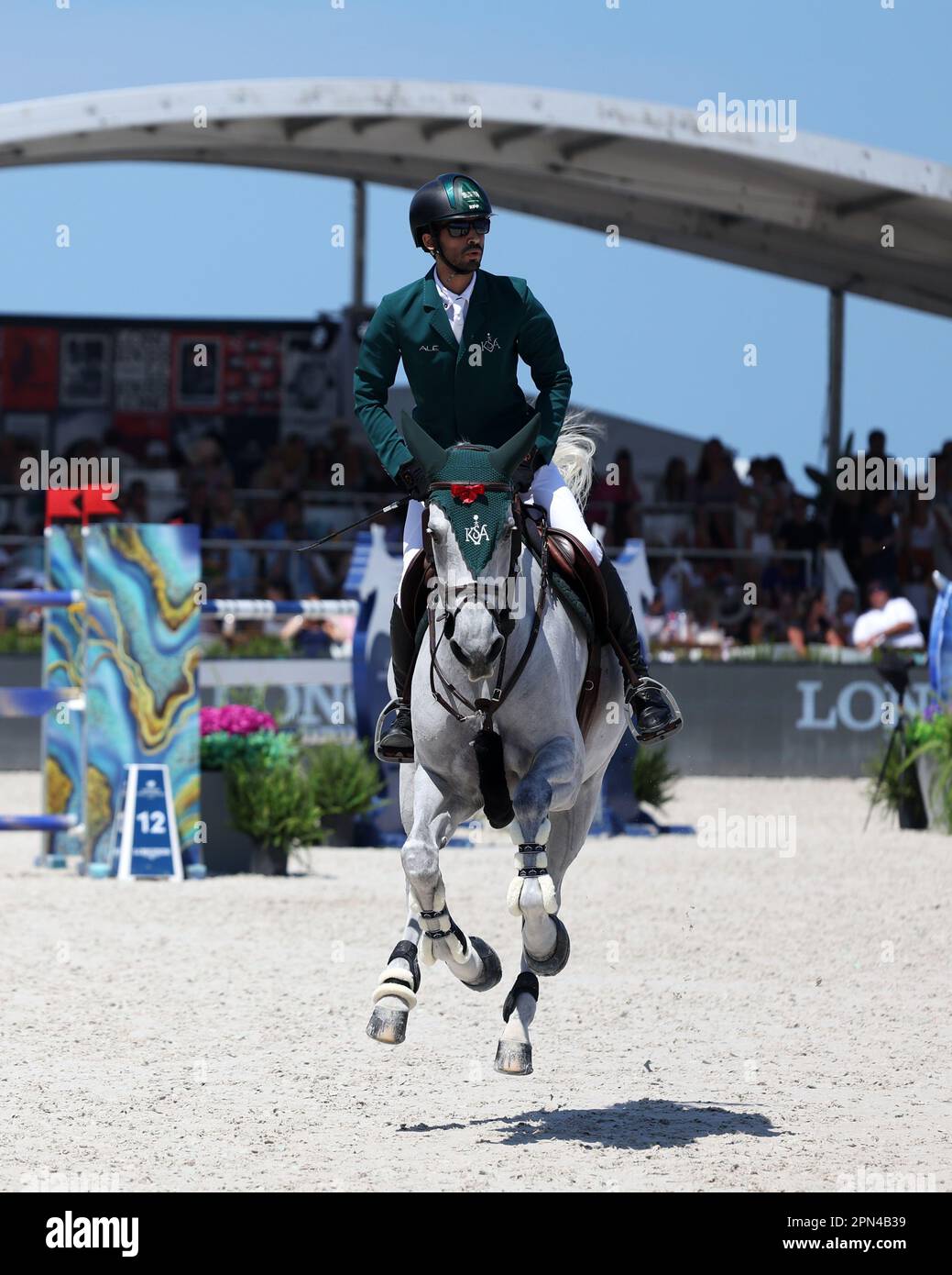 Miami beach longines global champions tour 2023 finals hi-res stock ...