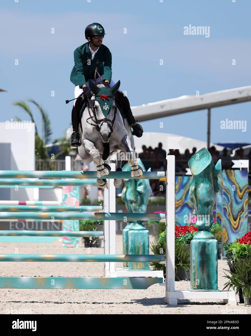 Miami beach longines global champions tour 2023 finals hi-res stock ...