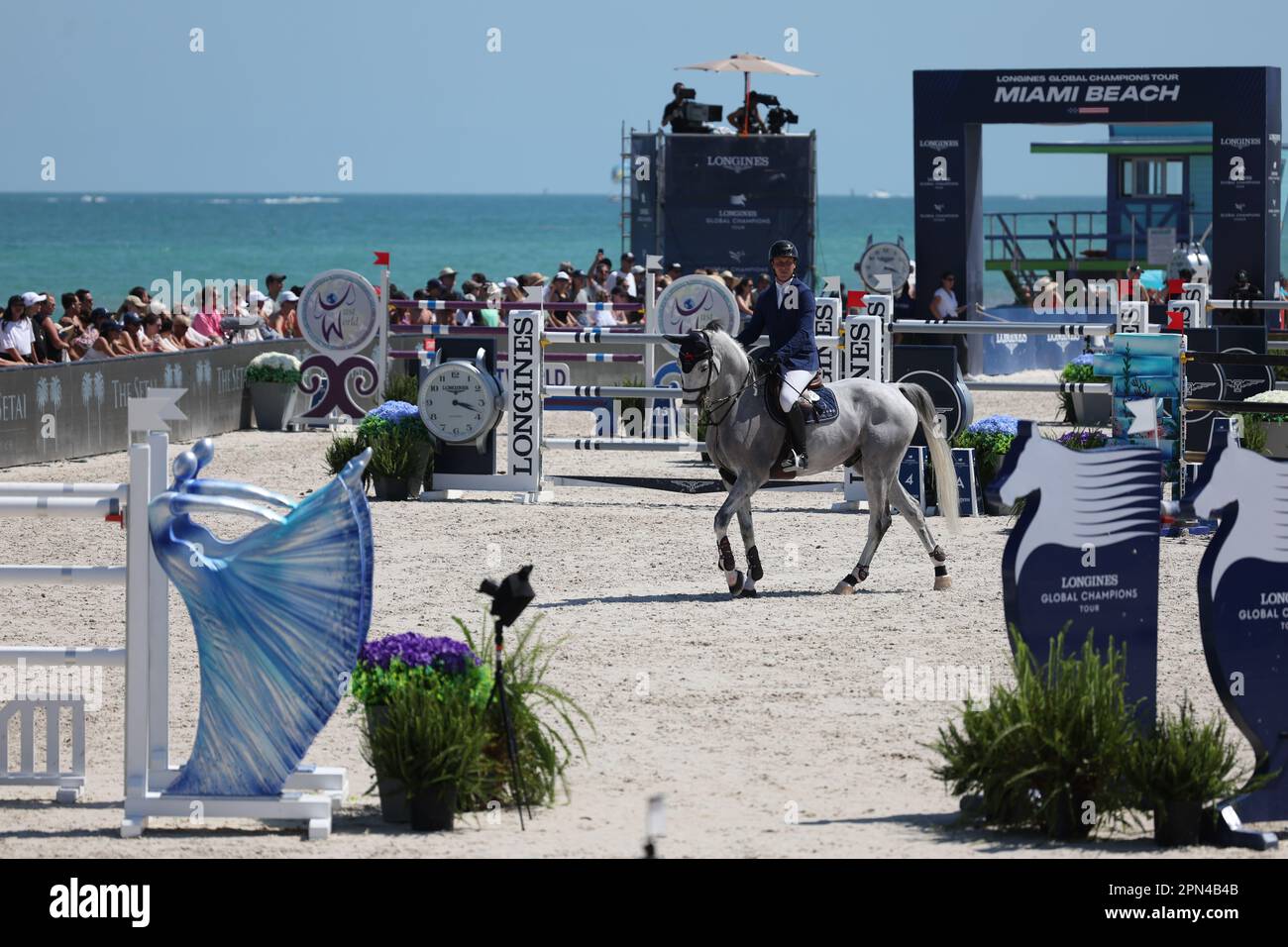 Miami beach longines global champions tour 2023 finals hi-res stock ...