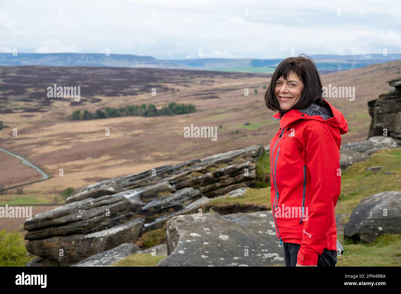 Active 60 year old woman, hiking Stock Photo - Alamy