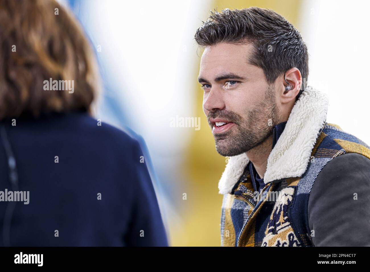 VALKENBURG - Tom Dumoulin after the 57th Amstel Gold Race 2023 on April ...