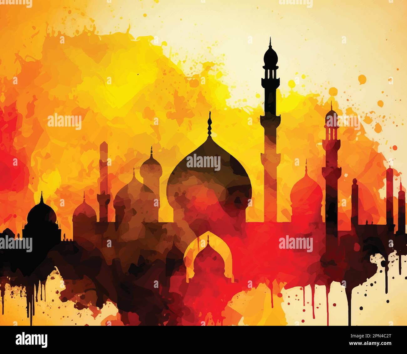 Arabian date tree Stock Vector Images - Alamy