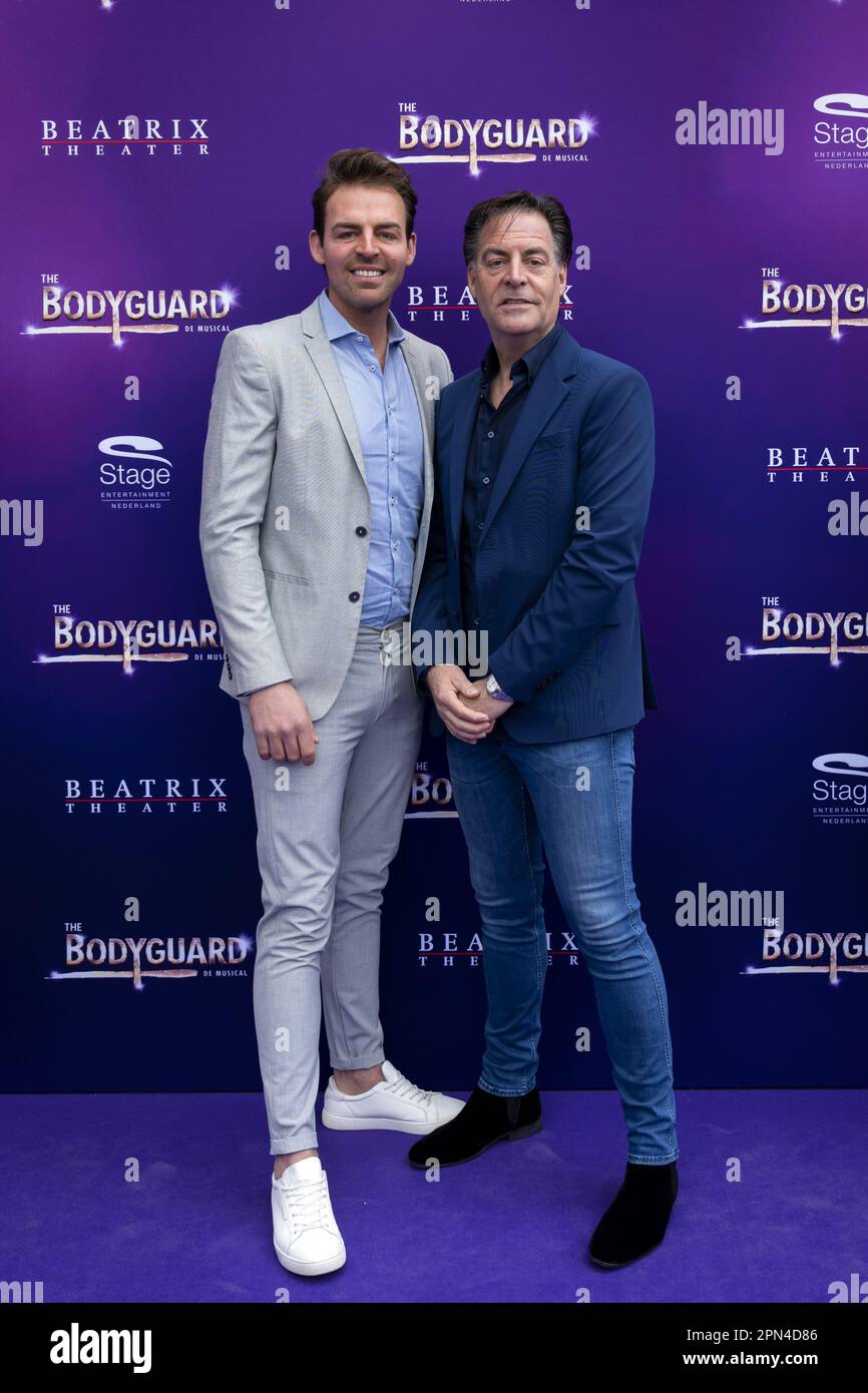 UTRECHT - Willem Mulder and son Wesley Mulder on the red carpet for the ...