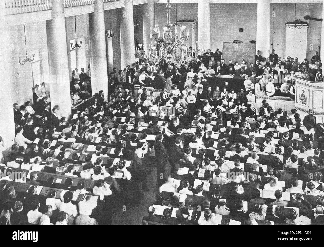 Portrait meeting russia Black and White Stock Photos & Images - Alamy