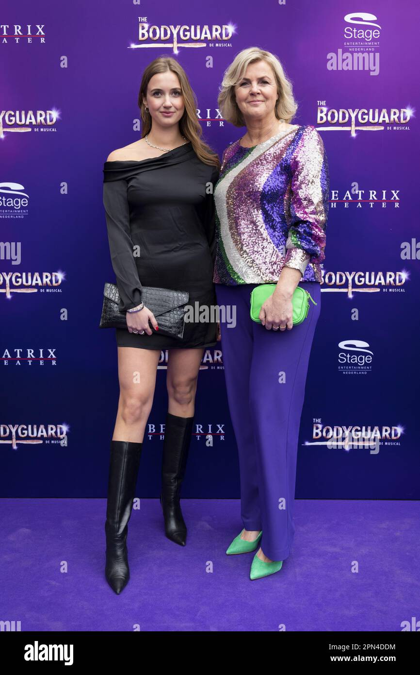 UTRECHT - Irene Moors and daughter Roos on the red carpet for the ...