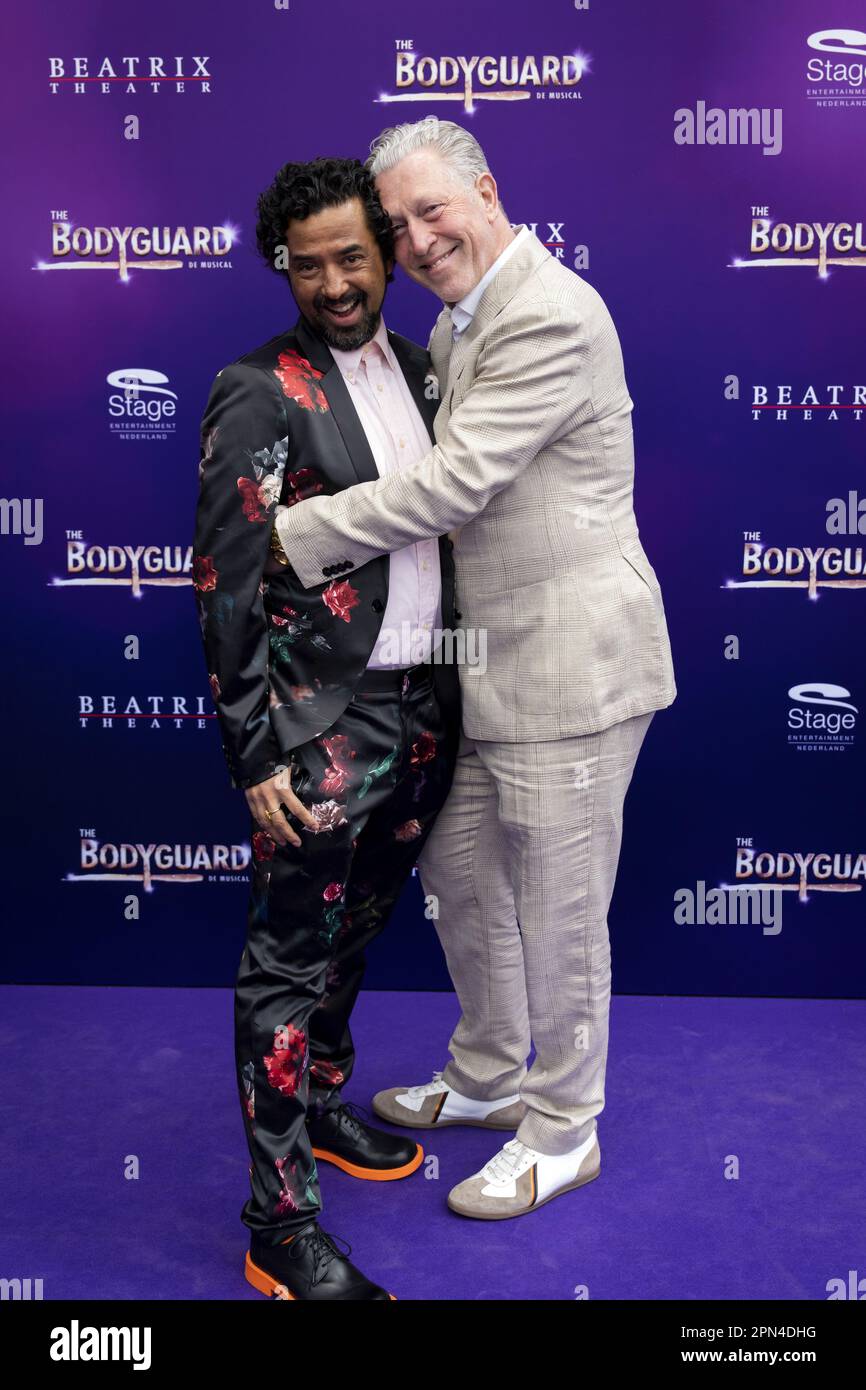 UTRECHT - Hajo Bruins on the red carpet for the premiere of the musical ...