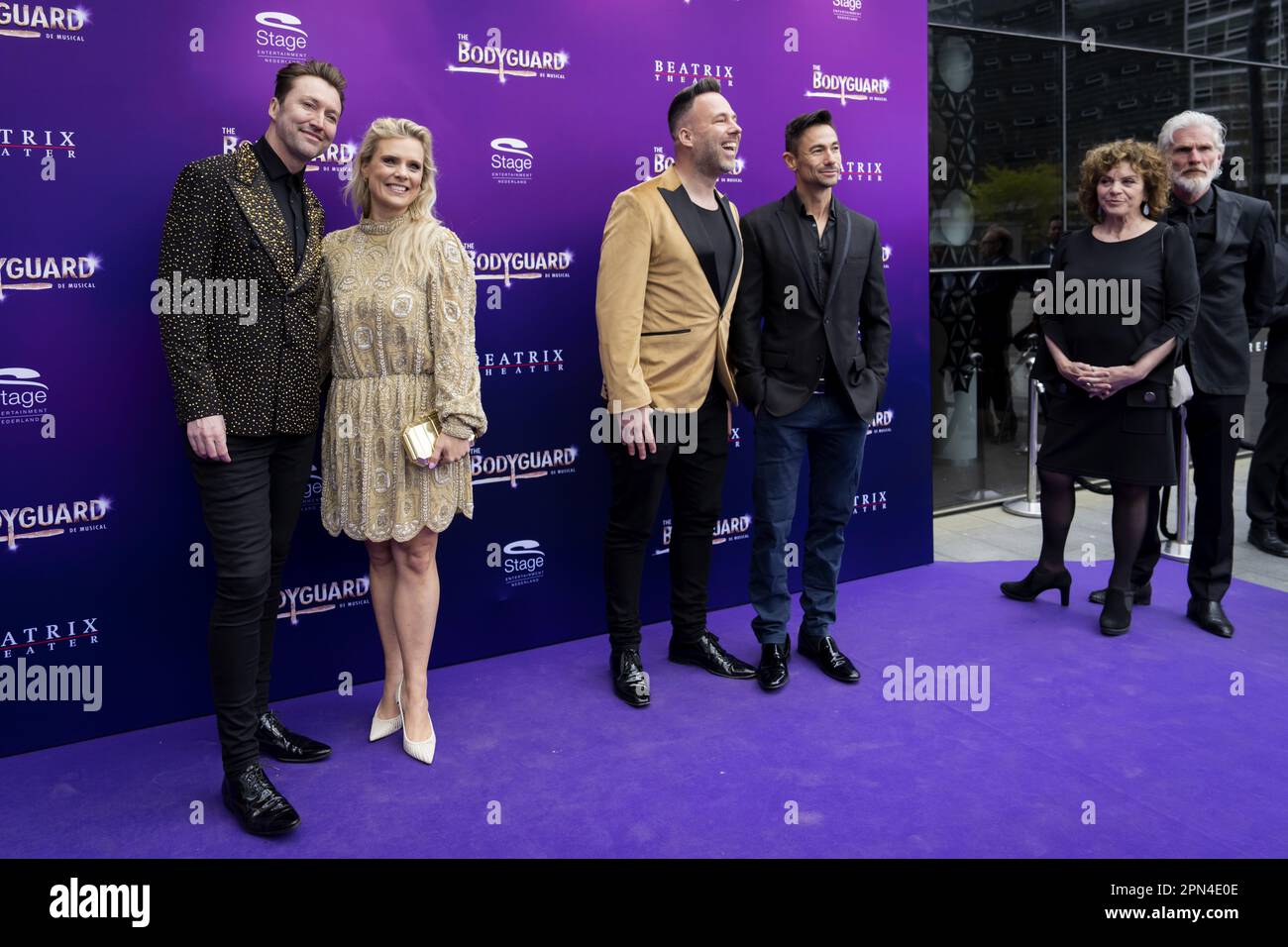 UTRECHT - Atmospheric image of the red carpet for the premiere of the ...