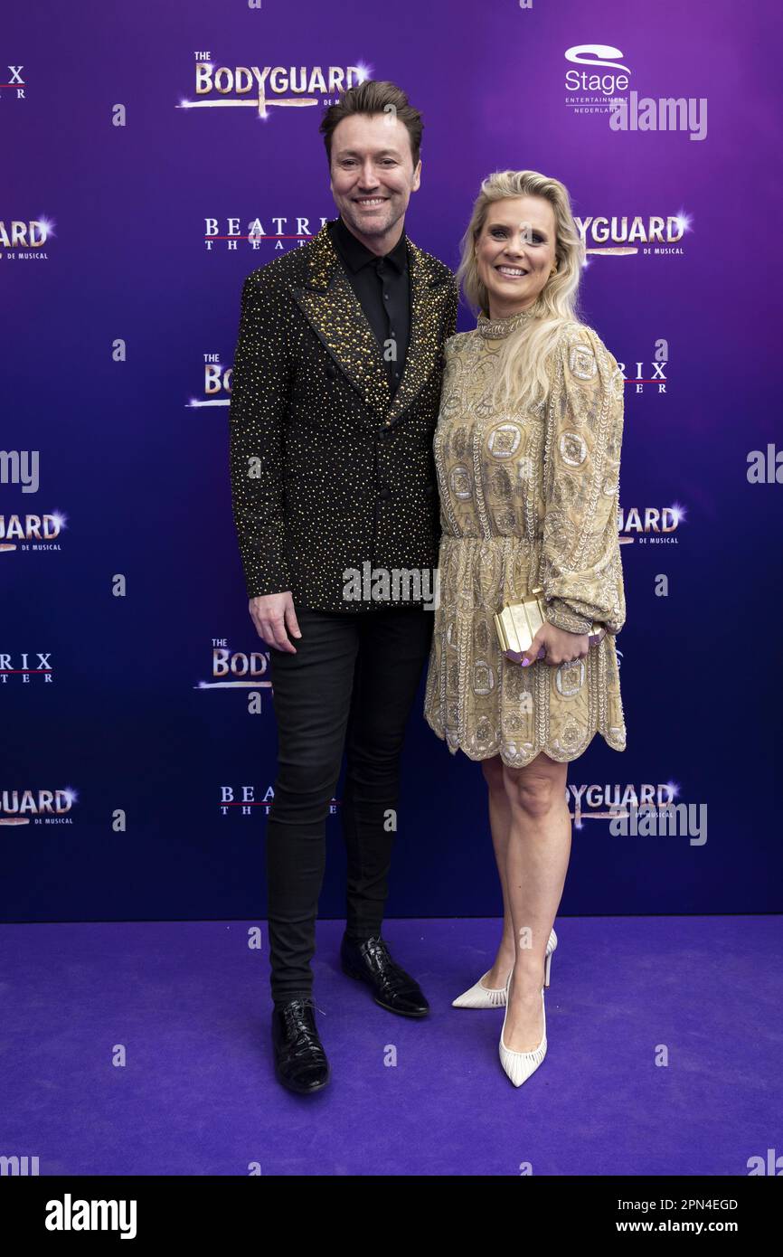 UTRECHT - Robin Pors on the red carpet for the premiere of the musical ...