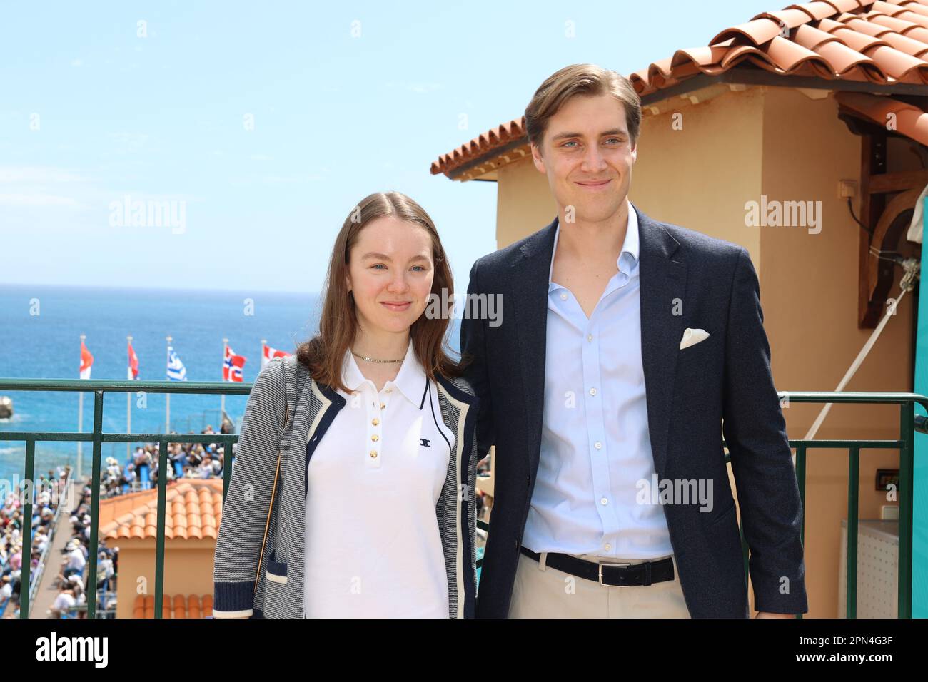 Princess alexandra de hanovre and ben sylvester strautmann hi-res stock ...