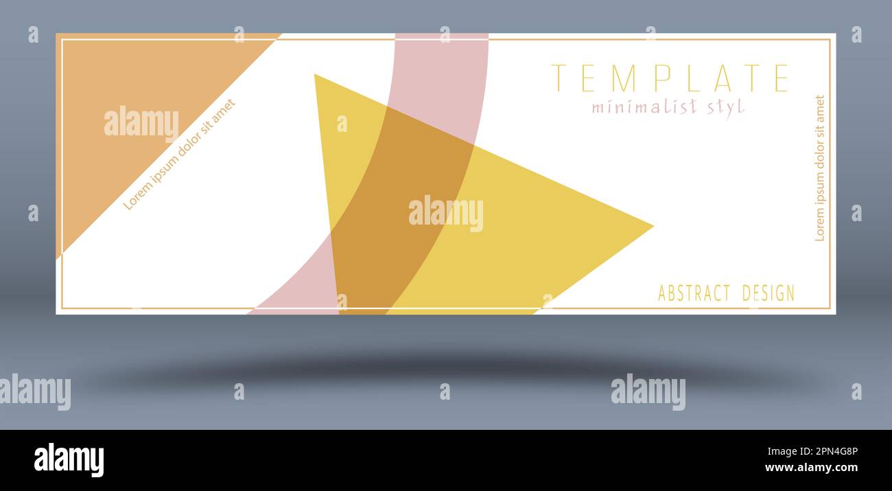 Abstract geometric composition. layout for the cover, banner, brochure ...