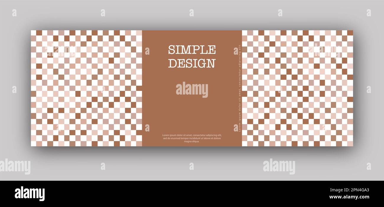 Color composition of geometric shapes. Template for creative ideas for ...