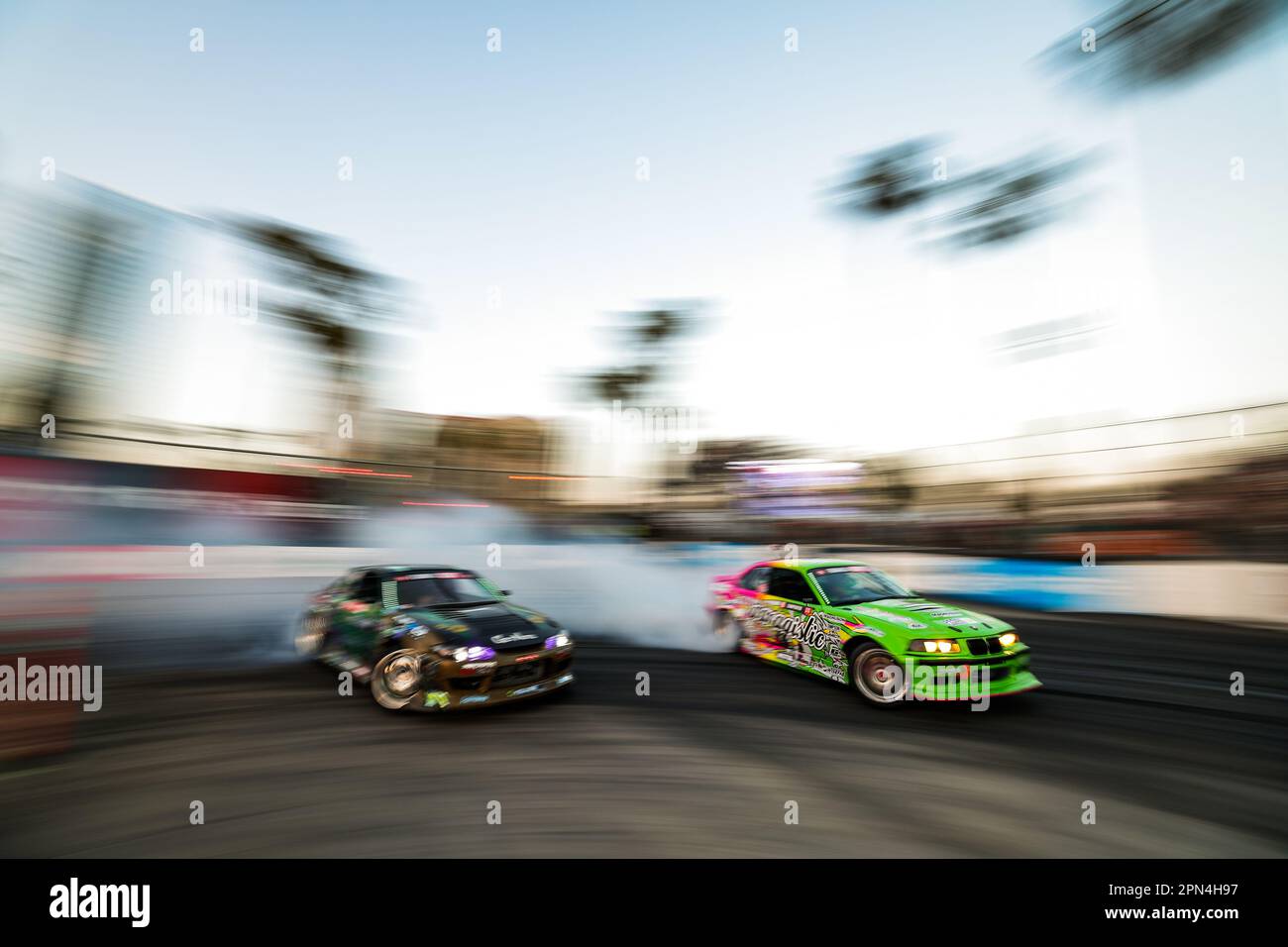 Long Beach, USA. 16th Apr, 2023. Drifting car show during the Acura ...