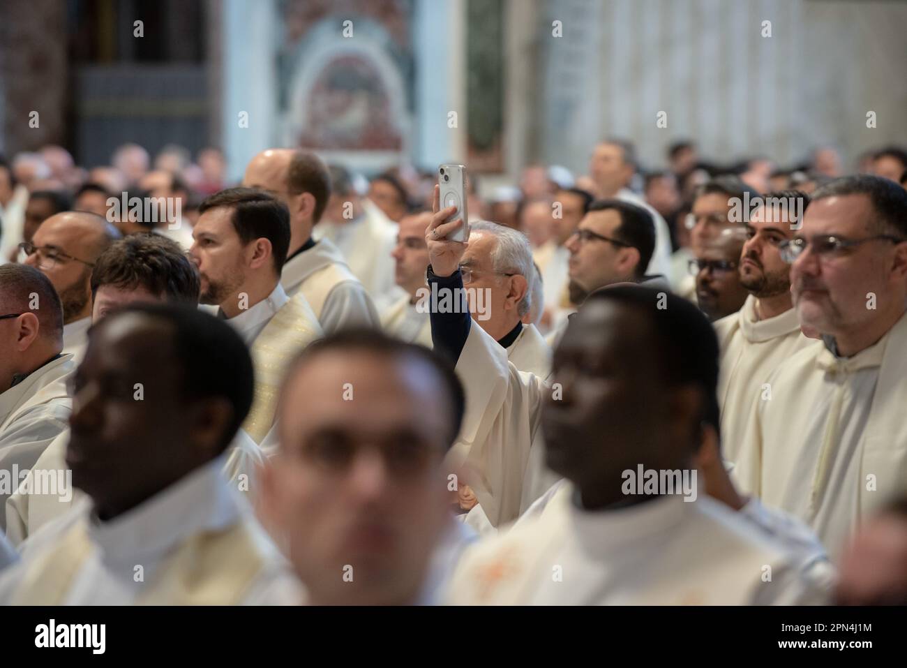 April 06, 2023 - Vatican: Pope Francis celebrates in St. Peter's ...