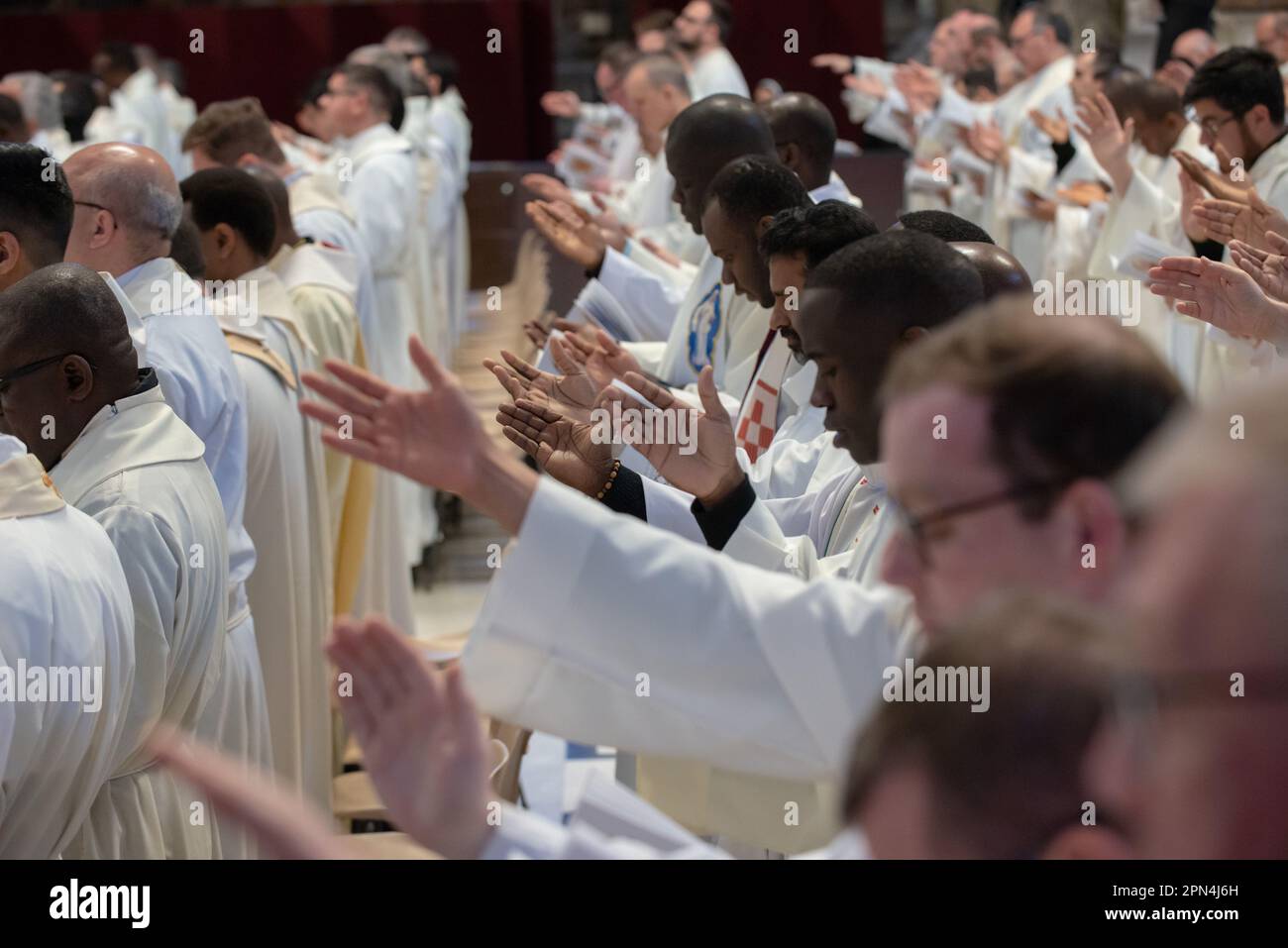 April 06, 2023 - Vatican: Pope Francis celebrates in St. Peter's ...