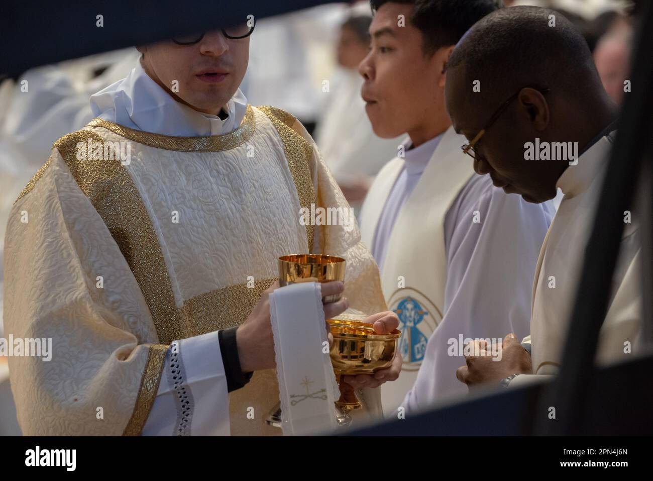 April 06, 2023 - Vatican: Pope Francis celebrates in St. Peter's ...