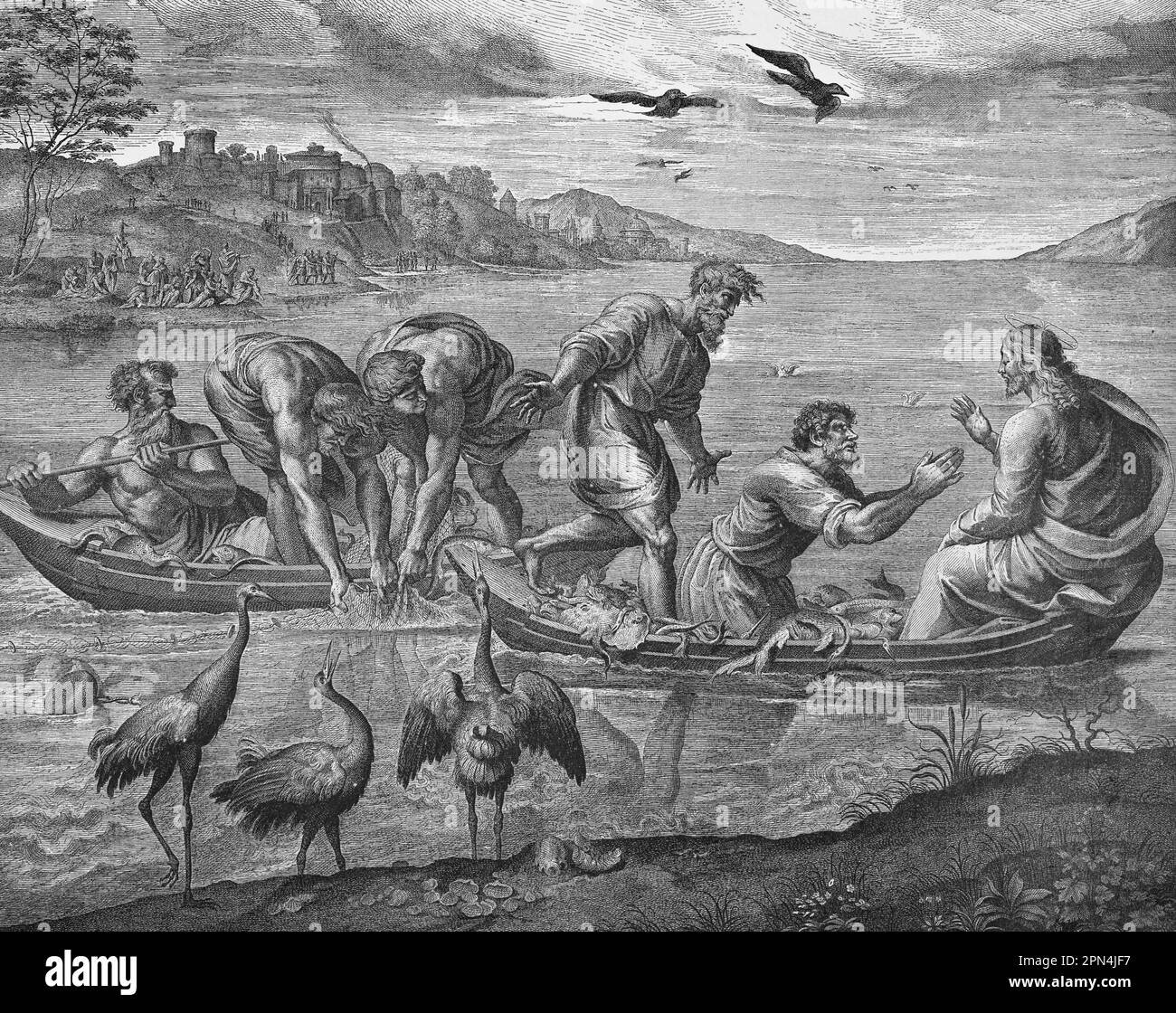 Appointment of Saint Peter and Saint Andrew, bible, New Testament, Luke ...