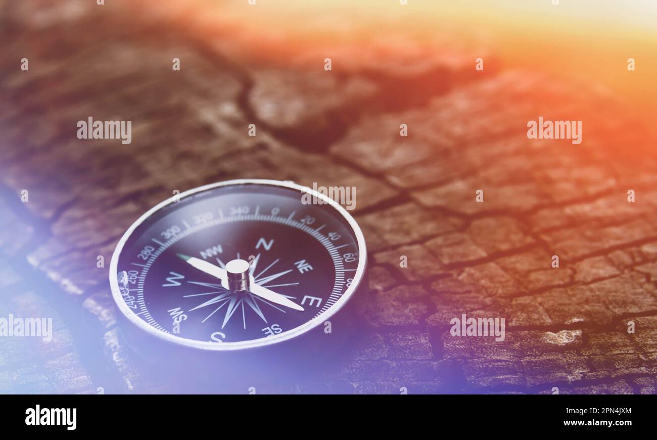 Travel and navigation. Determination of cardinal points by compass ...