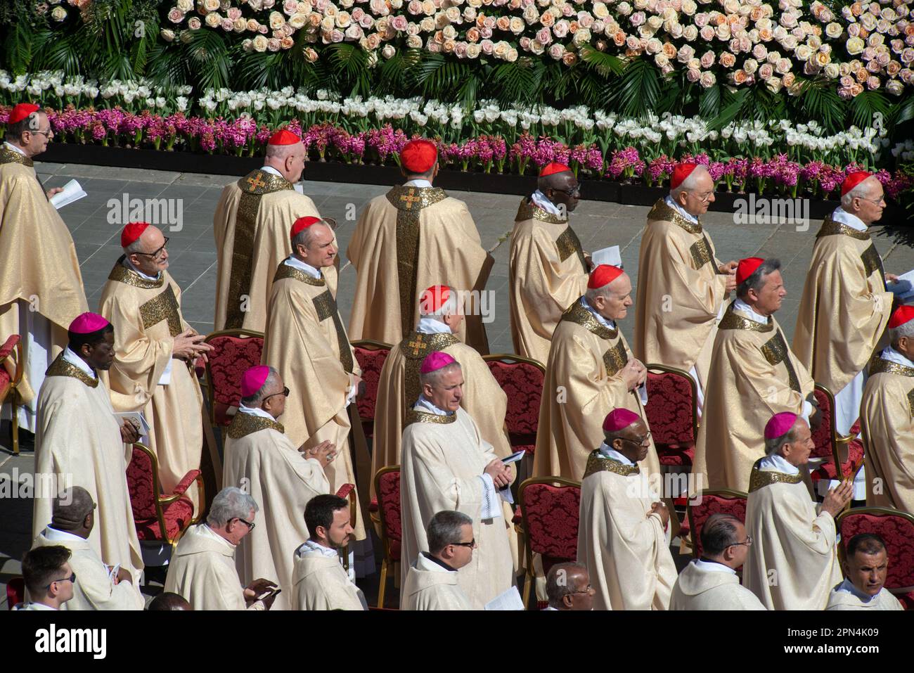 April 09, 2023 - Vatican: Pope Francis presides the Holy Mass and ...