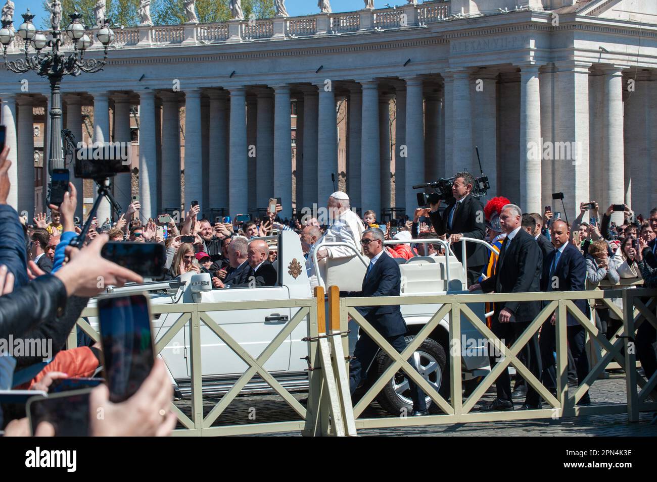 April 09, 2023 - Vatican: Pope Francis presides the Holy Mass and ...
