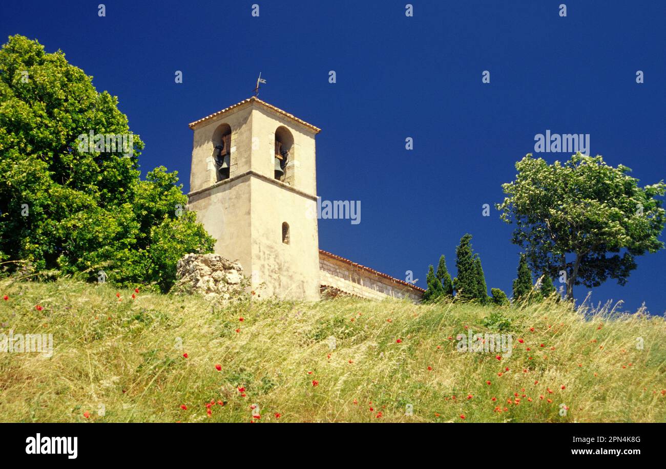 Tourtour called the village in the sky Provence Stock Photo - Alamy