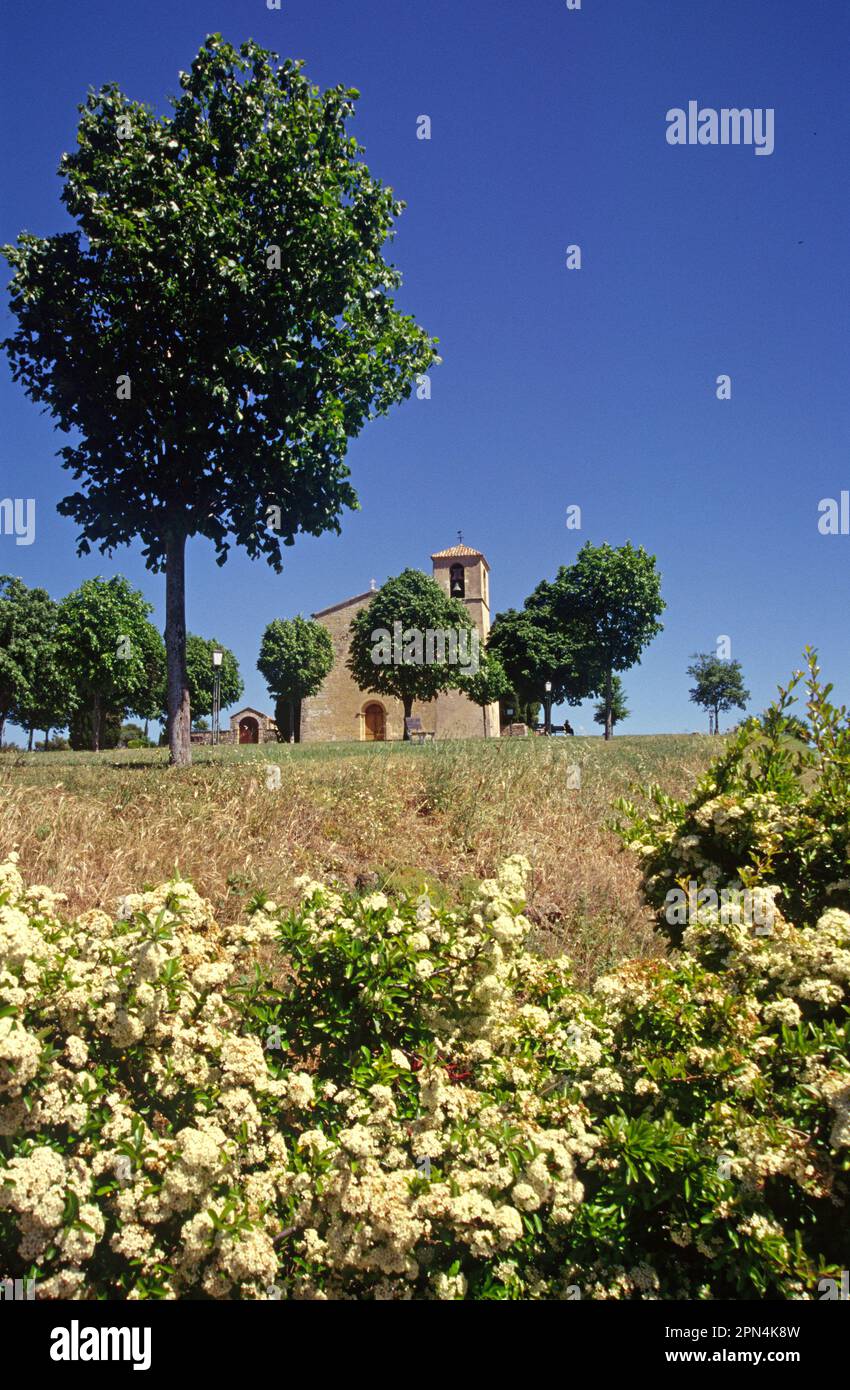Tourtour called the village in the sky Provence Stock Photo - Alamy