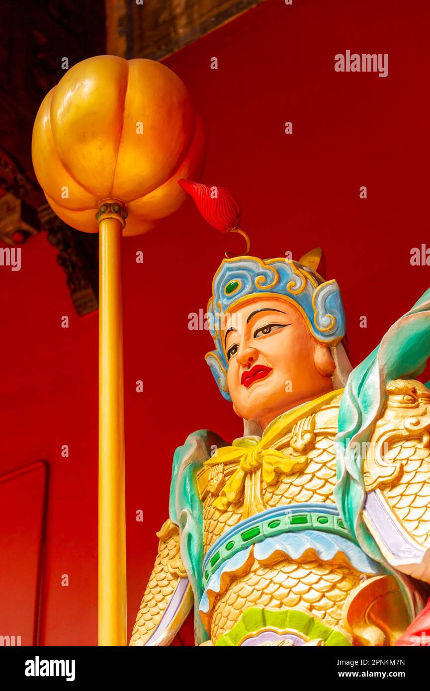 The Guan Di Chinese Temple, Kuala Lumpur, Malaysia Stock Photo - Alamy