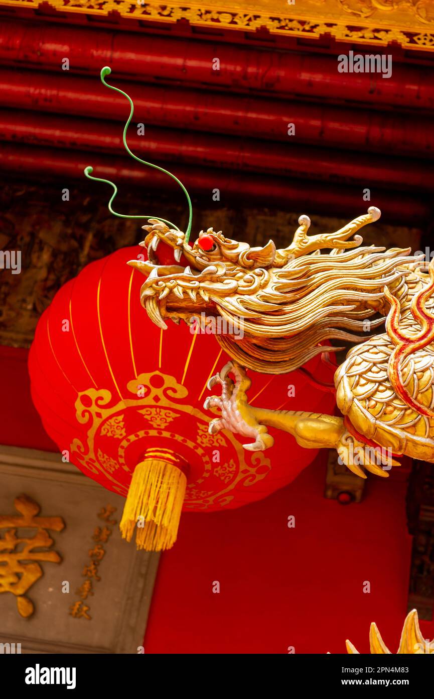 The Guan Di Chinese Temple, Kuala Lumpur, Malaysia Stock Photo - Alamy