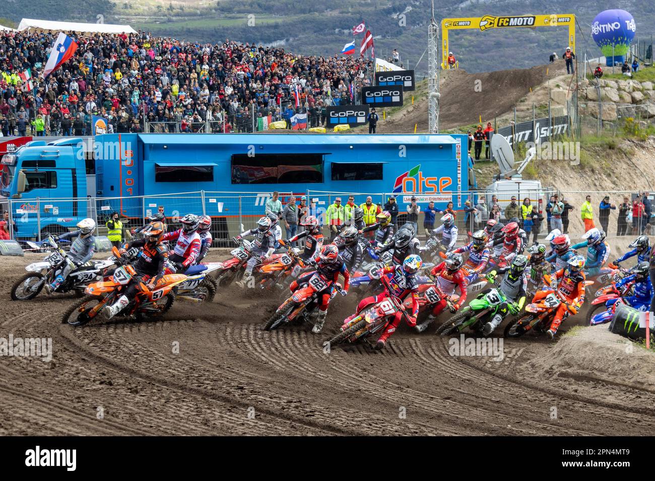 Start race2 MXGP Stock Photo - Alamy