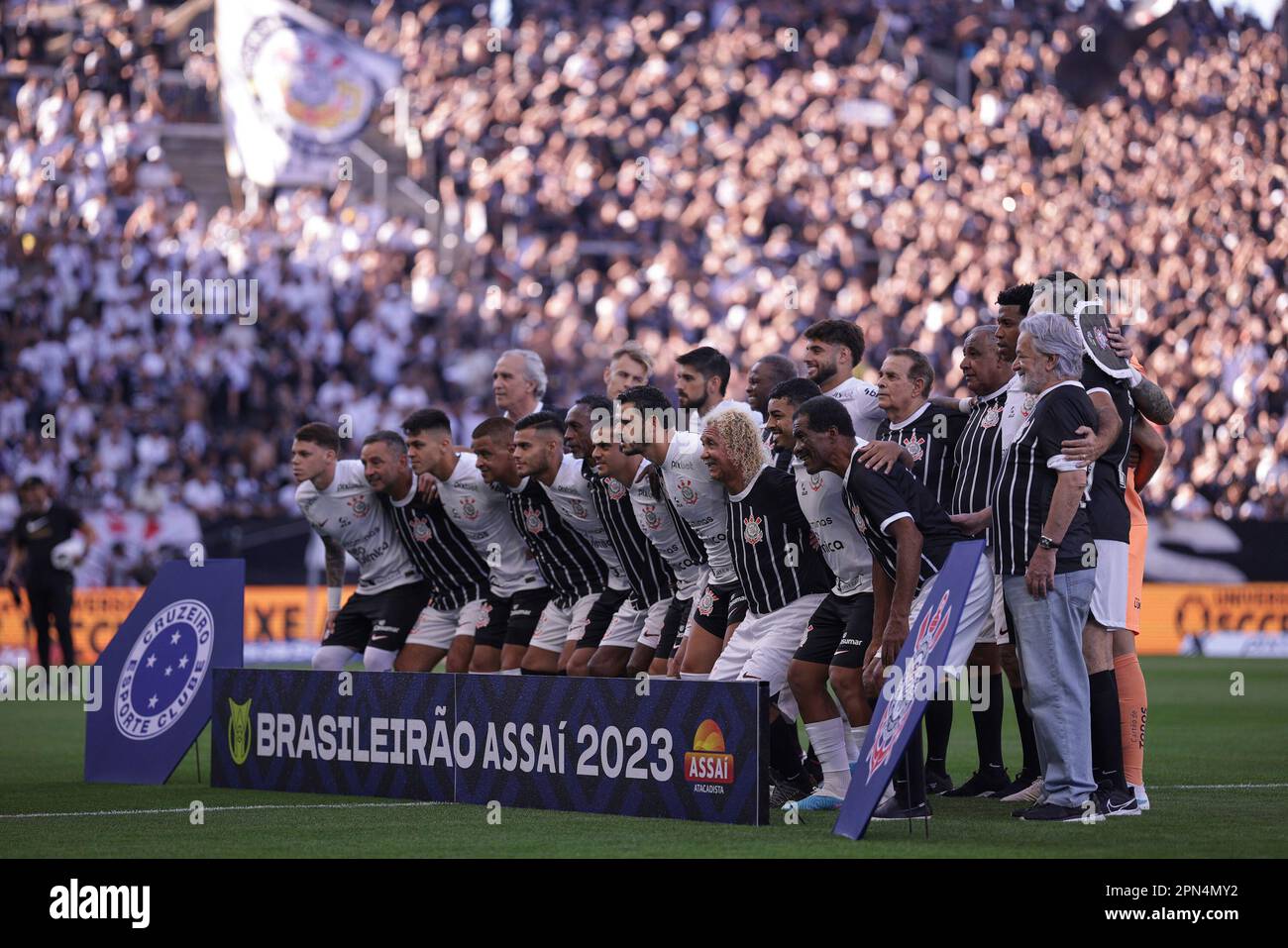 SP - SAO PAULO - 04/16/2023 - BRASILEIRO A 2023, CORINTHIANS X CRUZEIRO ...