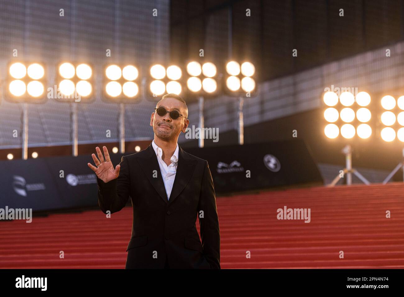 Actor Juno Mak arrives on the red carpet for the 41st Hong Kong Film ...