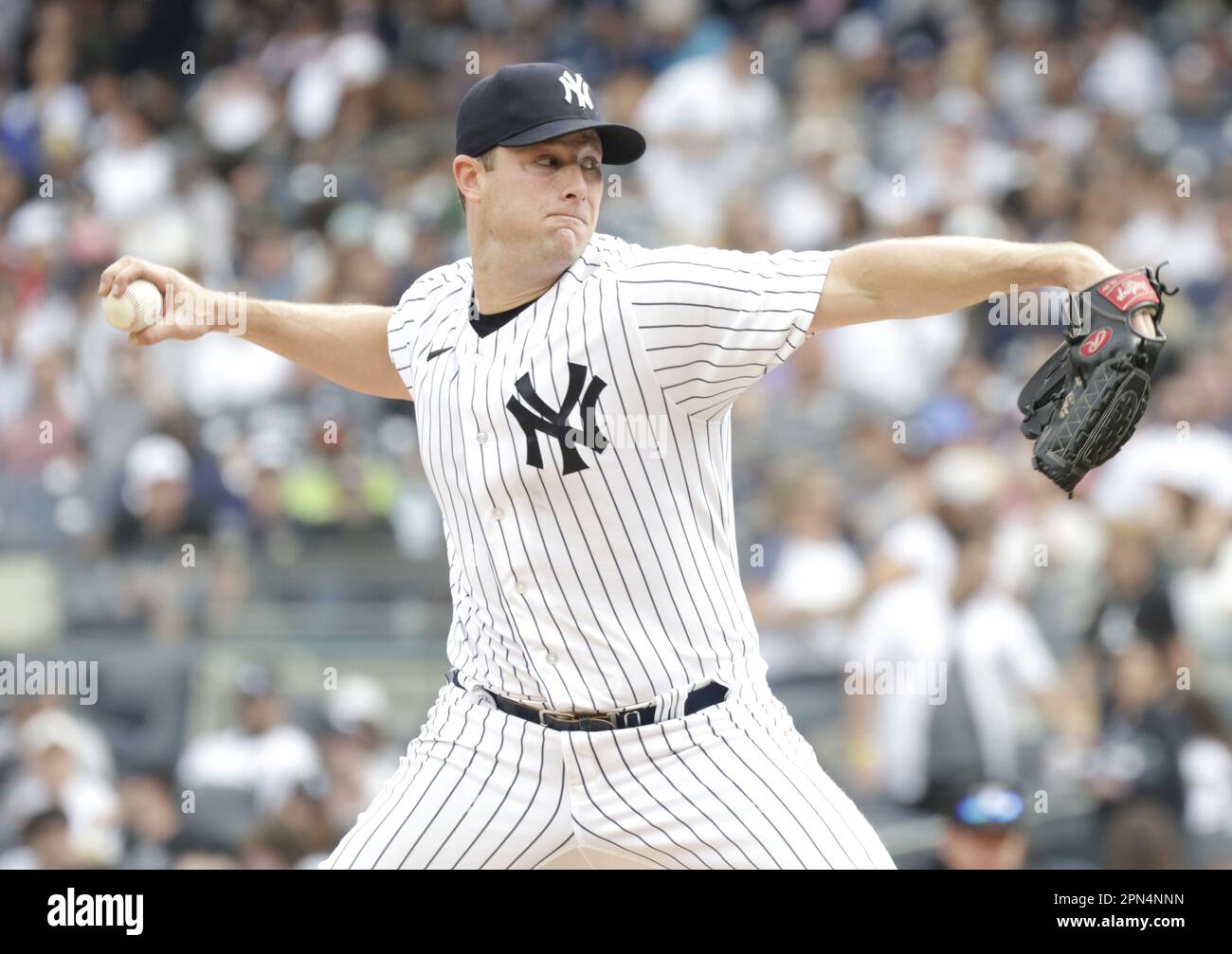 Bronx, United States. 16th Apr, 2023. New York Yankees starting pitcher ...