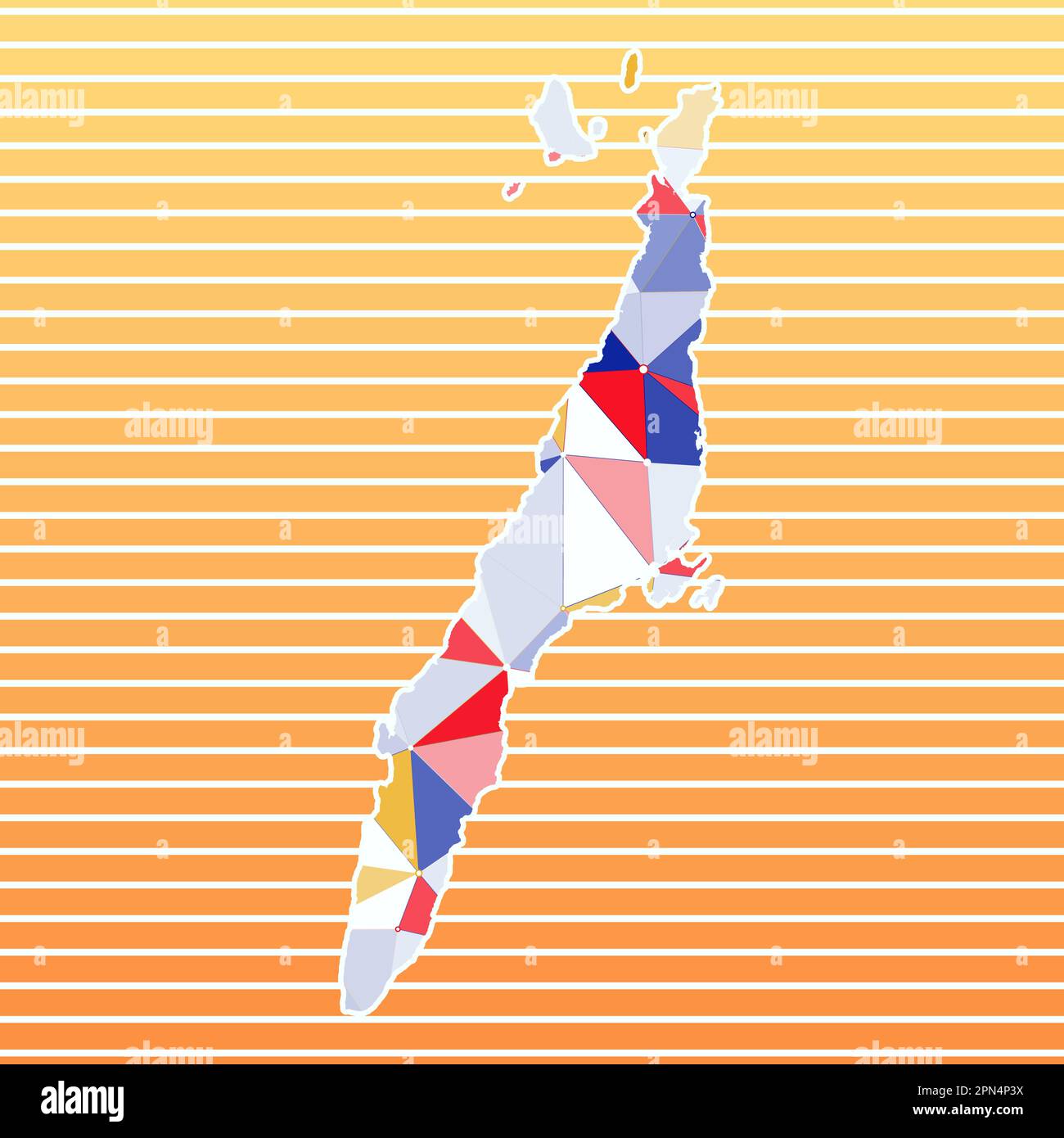 Cebu vector illustration. Cebu design on gradient stripes background ...
