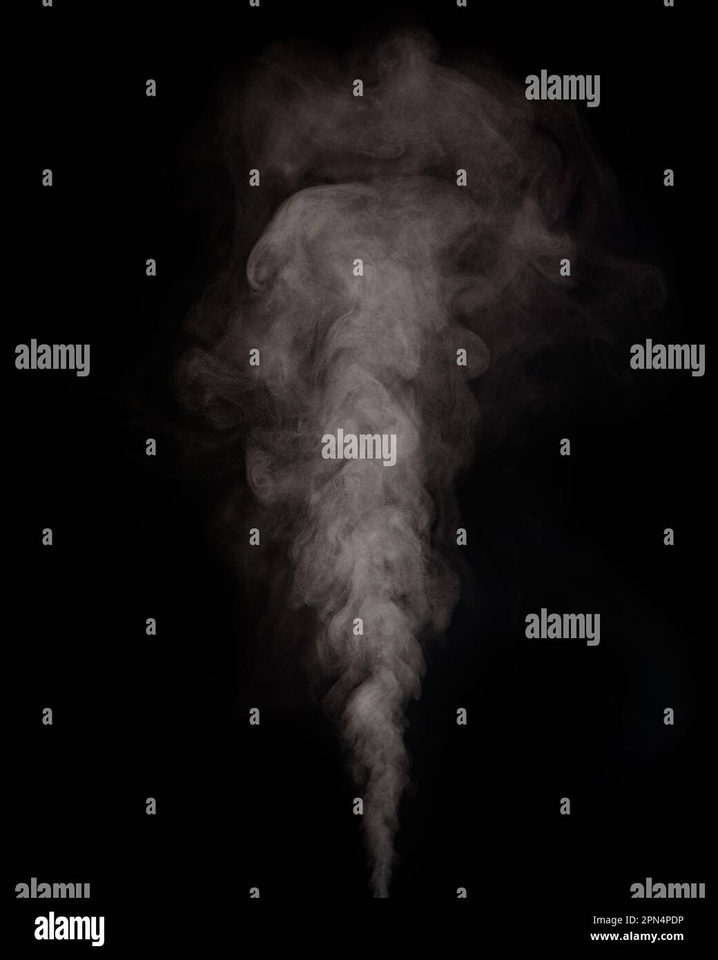 White steam or smoke overlay effect on black background Stock Photo - Alamy