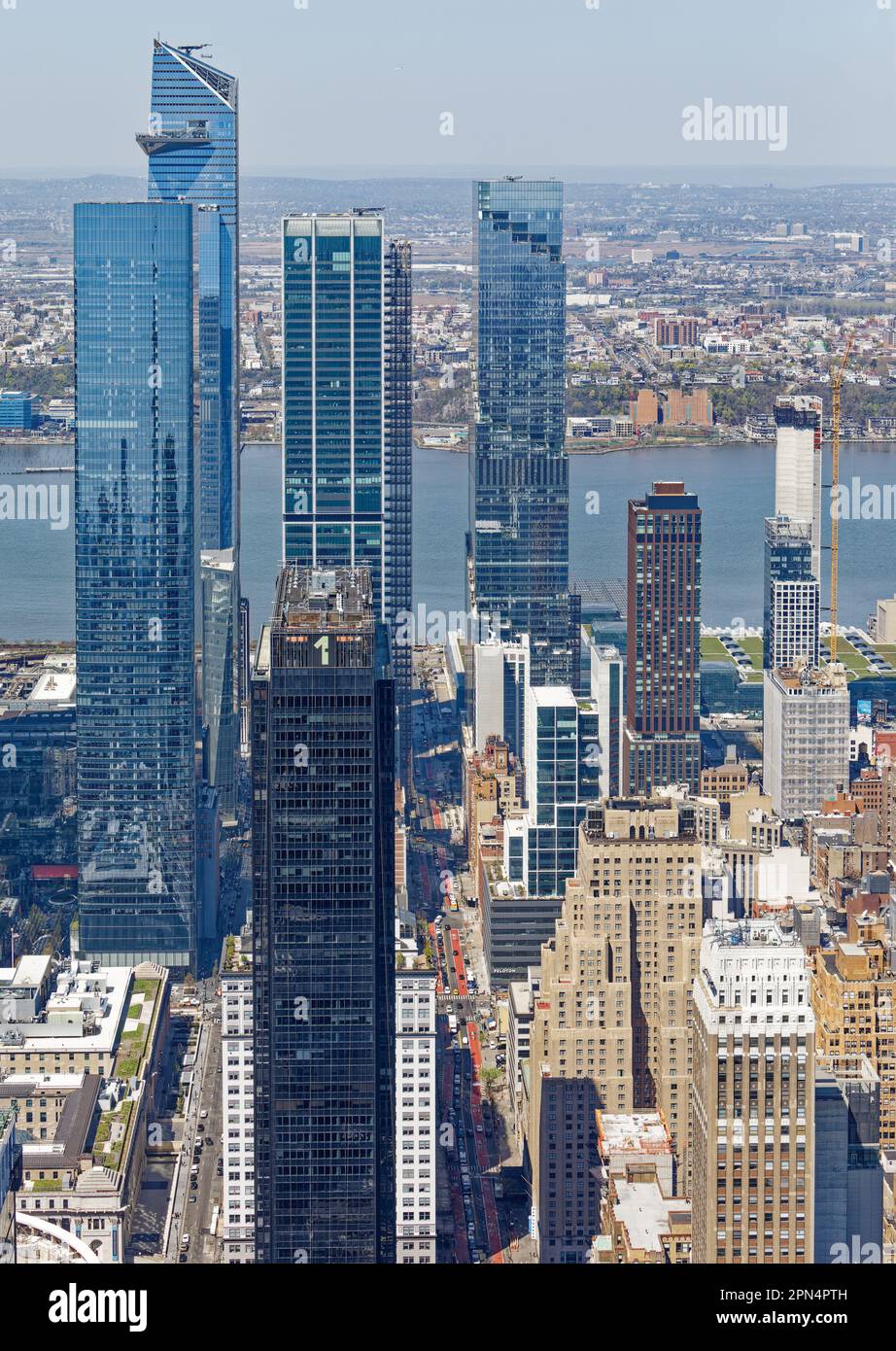 More than a dozen skyscrapers, some still going up, are in NYC’s Hudson ...