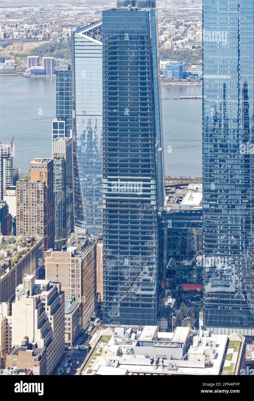 More than a dozen skyscrapers, some still going up, are in NYC’s Hudson ...