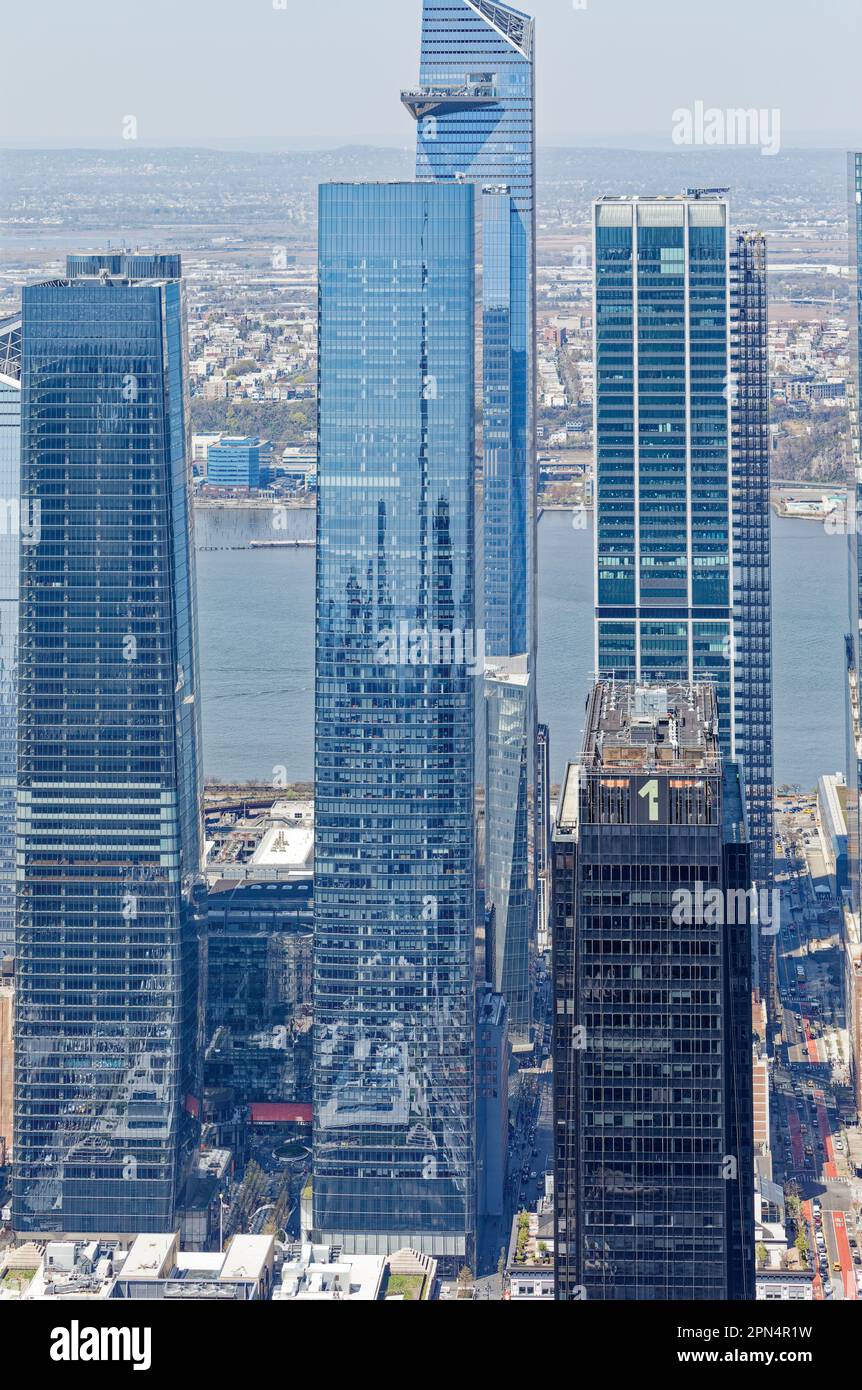 More than a dozen skyscrapers, some still going up, are in NYC’s Hudson ...