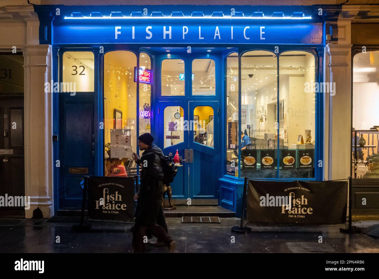 Fish Plaice, Museum Street, Bloomsbury, London, UK Stock Photo - Alamy