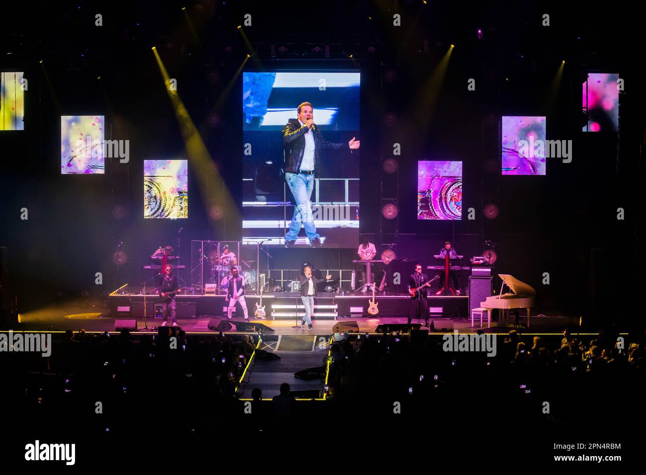 Berlin, Germany. 16th Apr, 2023. Dieter Bohlen performs at the opening ...