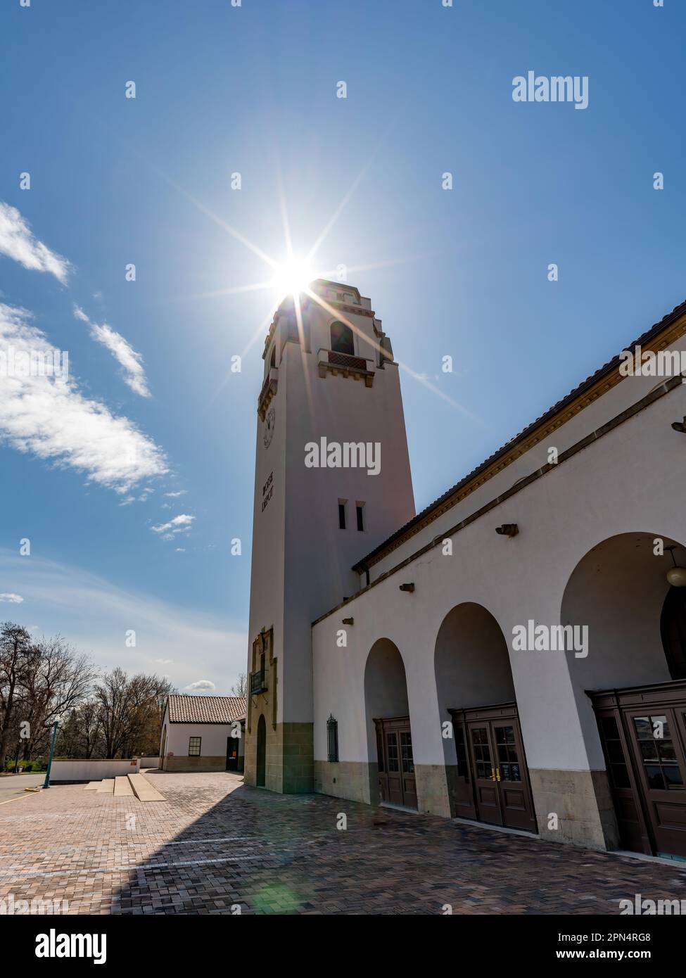 Train depot clock tower hi-res stock photography and images - Alamy