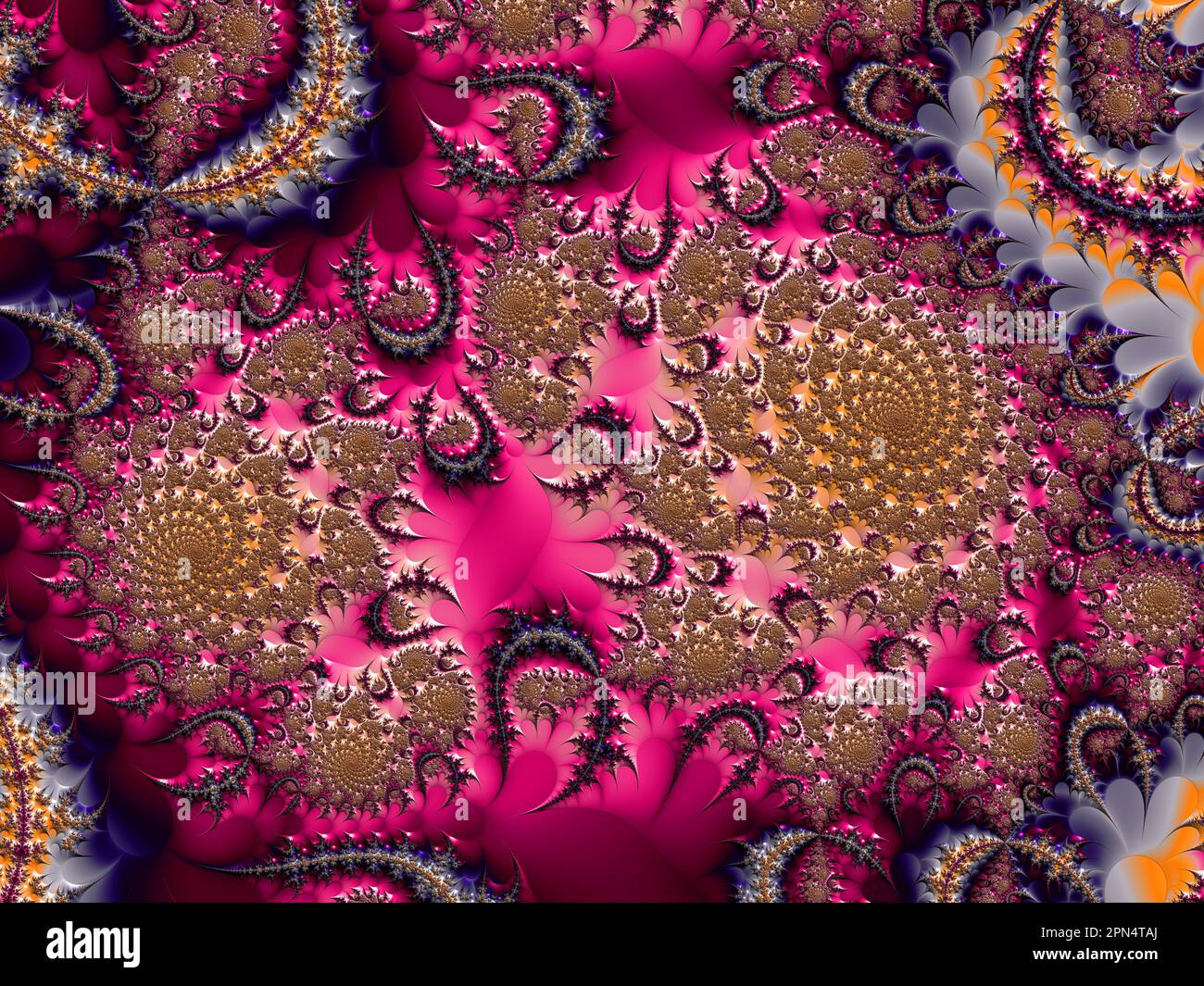 Fractal complex - Mandelbrot set detail, digital artwork for creative ...